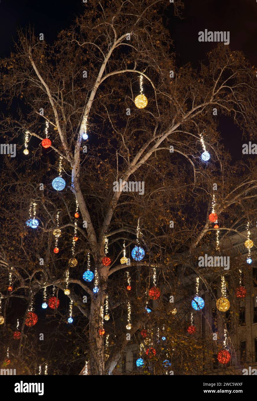 Holiday decorations budapest hungary hi-res stock photography and ...