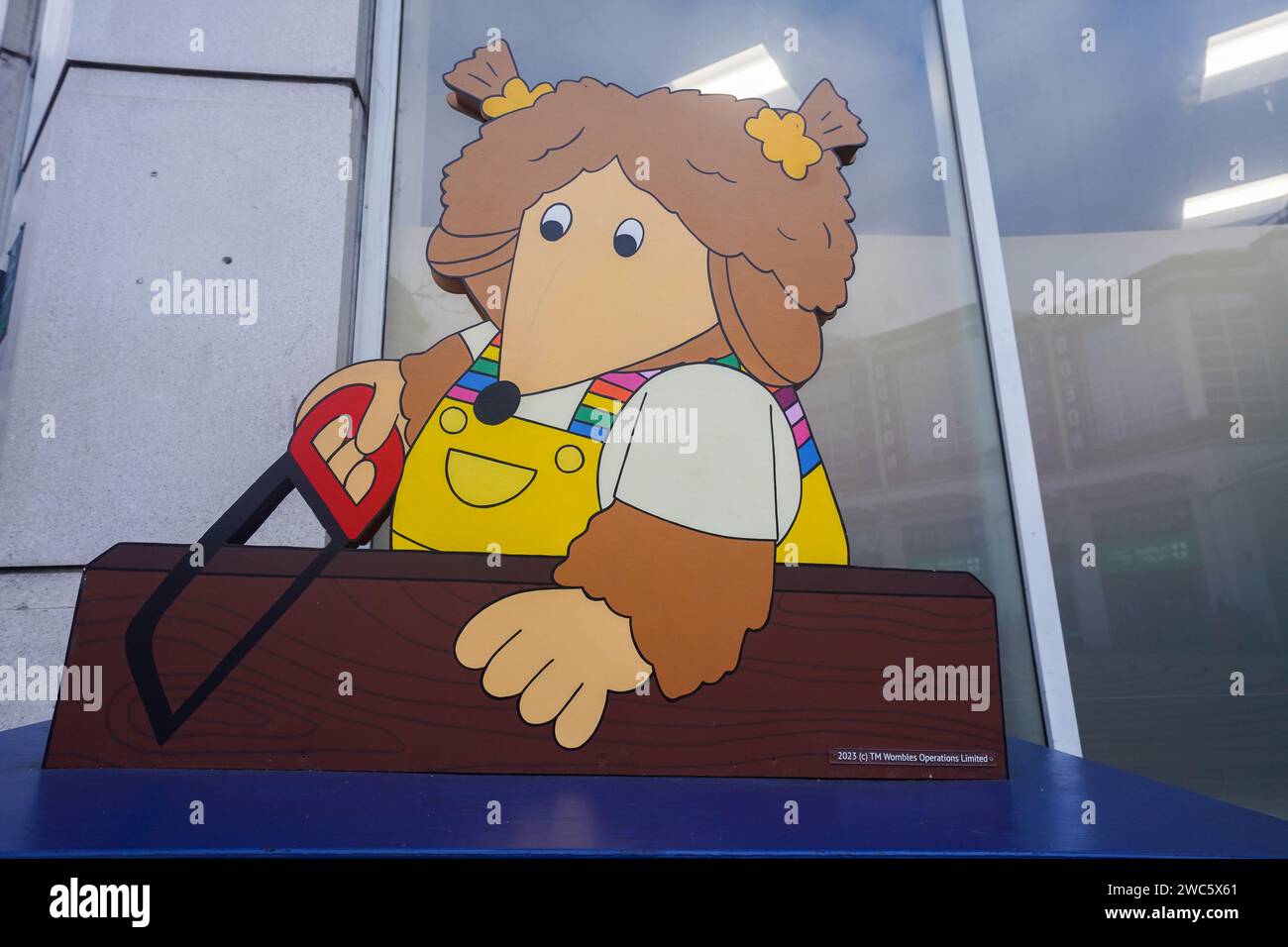 Womble Character, Madame Cholet Stock Photo - Alamy