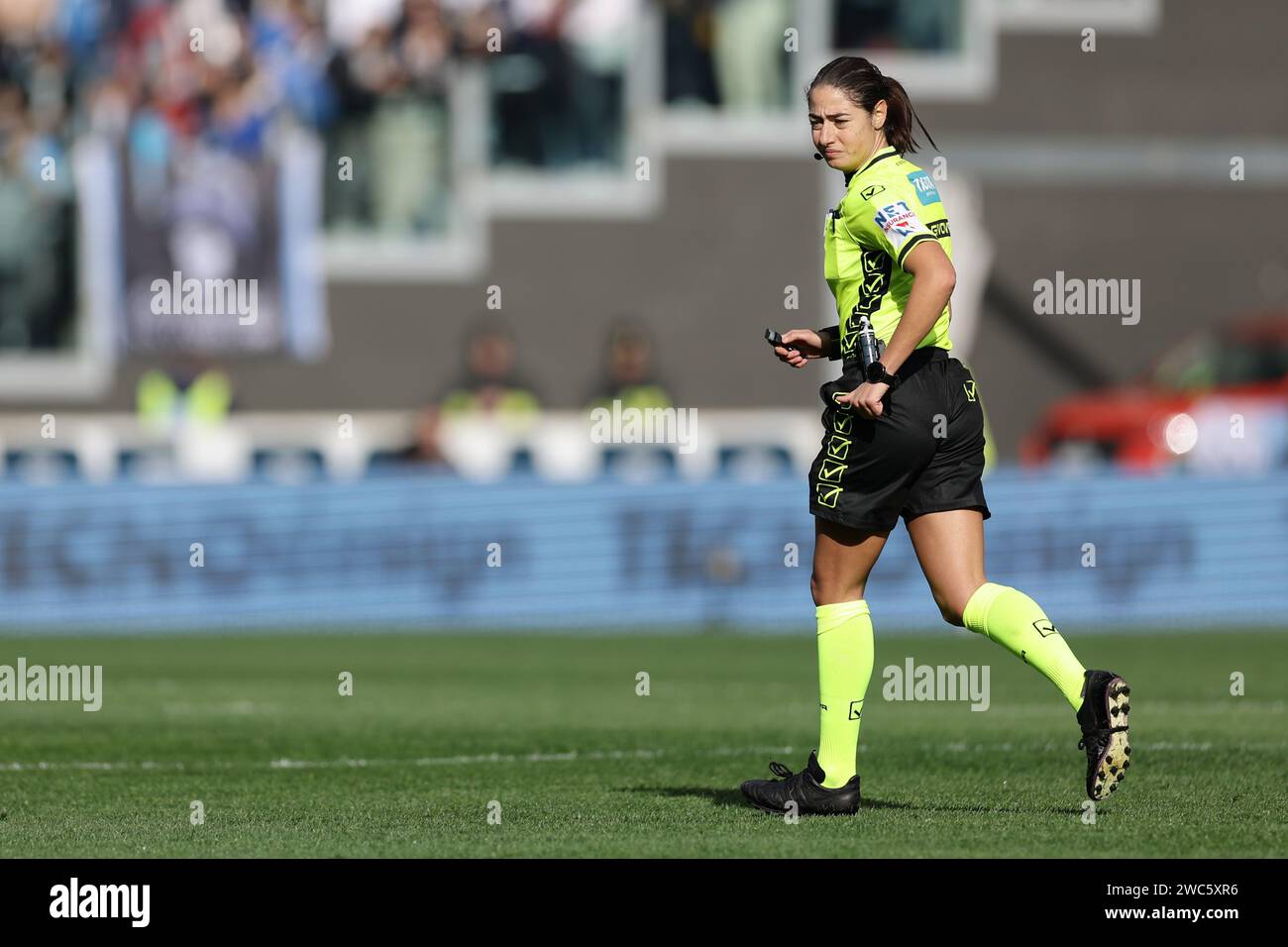 Italian referee Ferrieri Caputi during the Serie A football match SS ...