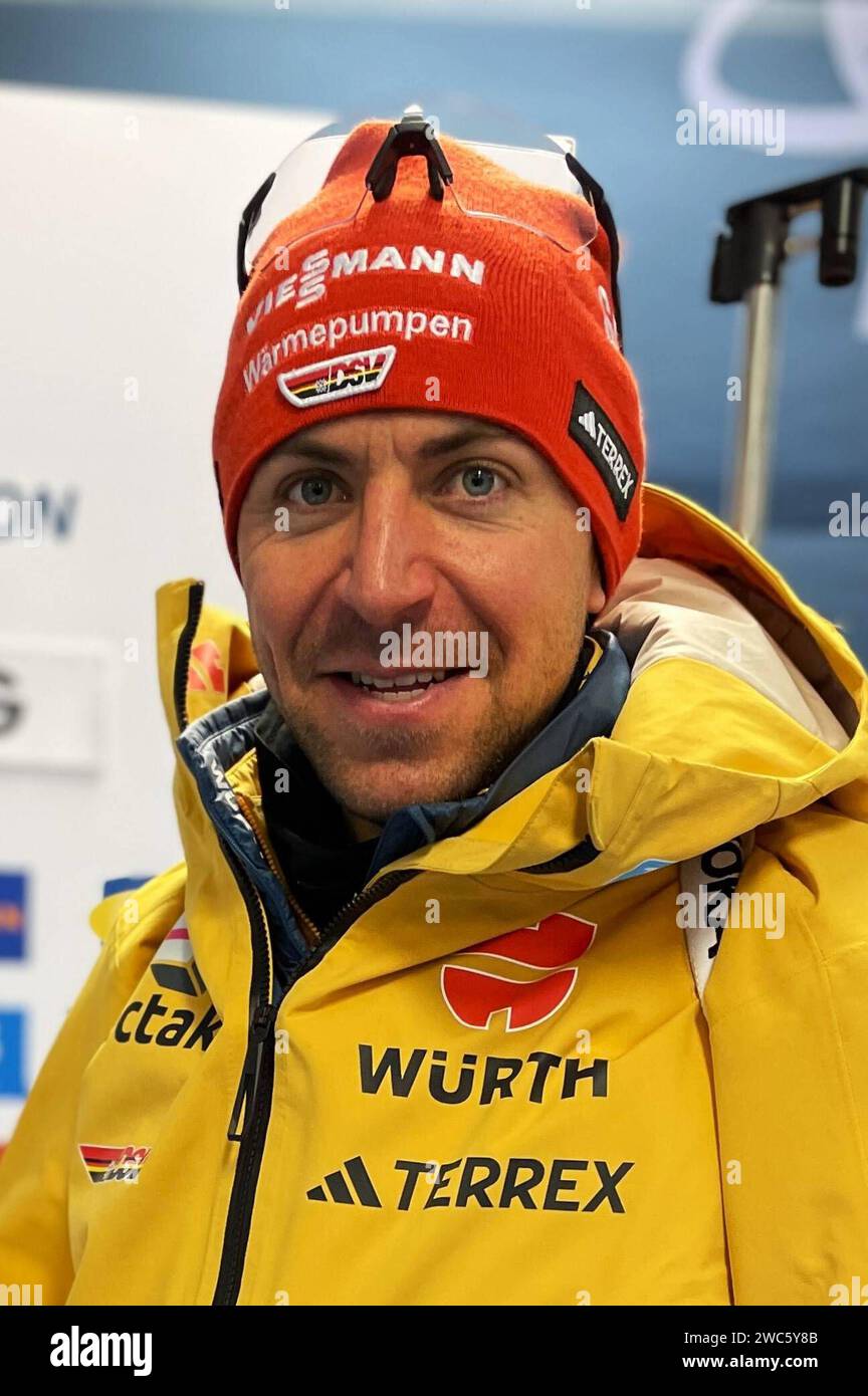 Biathlon-Weltcup Ruhpolding, Bayern - von 10. bis 14. Januar 2024. Foto ...