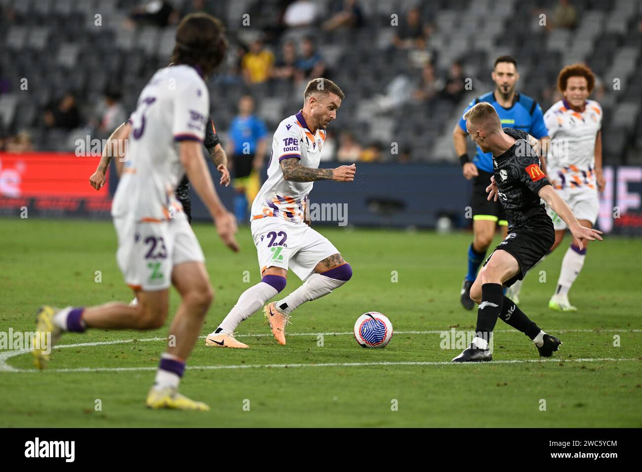 14th January 2024; CommBank Stadium, Sydney, NSW, Australia: A-League ...