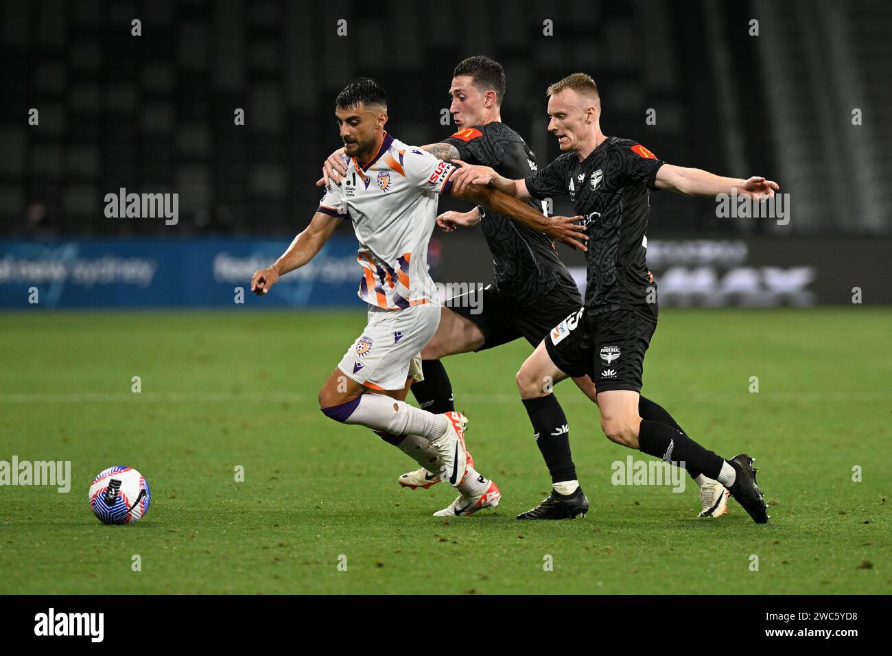 14th January 2024; CommBank Stadium, Sydney, NSW, Australia: A-League ...