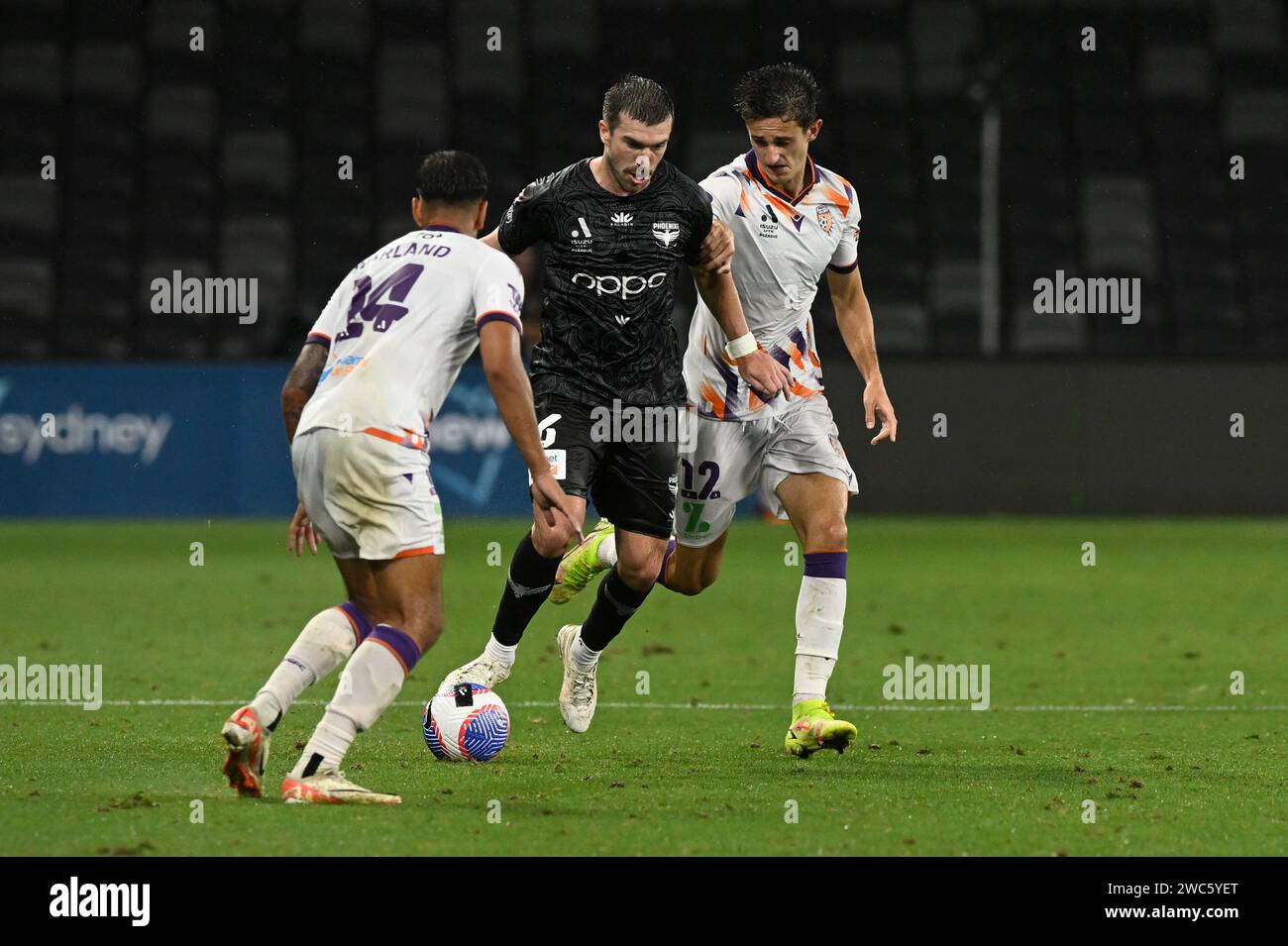 14th January 2024; CommBank Stadium, Sydney, NSW, Australia: A-League ...