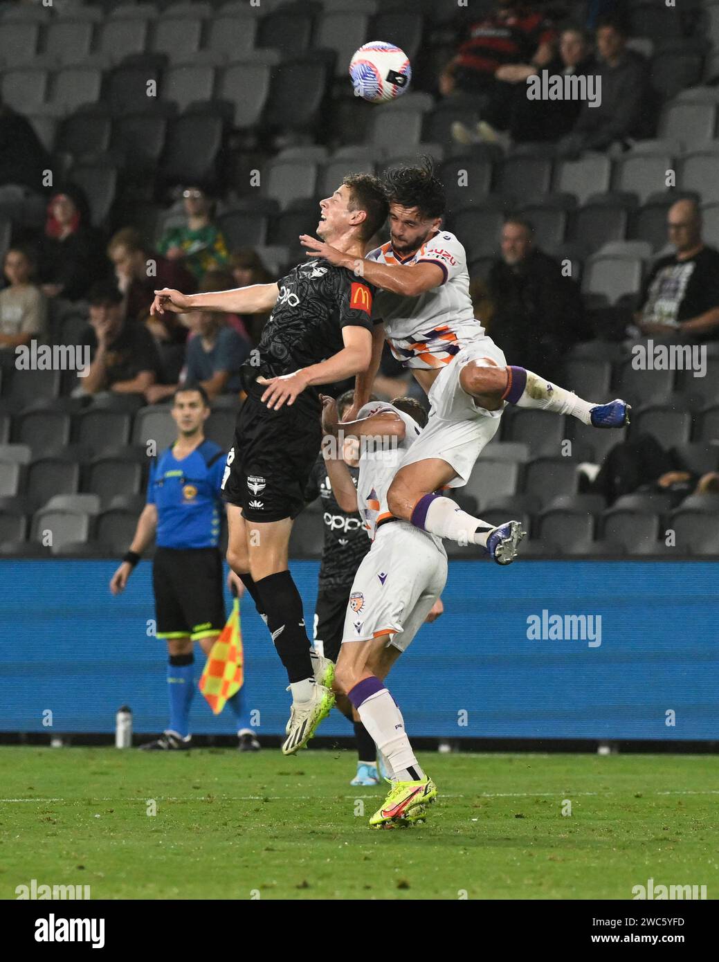 14th January 2024; CommBank Stadium, Sydney, NSW, Australia: A-League ...