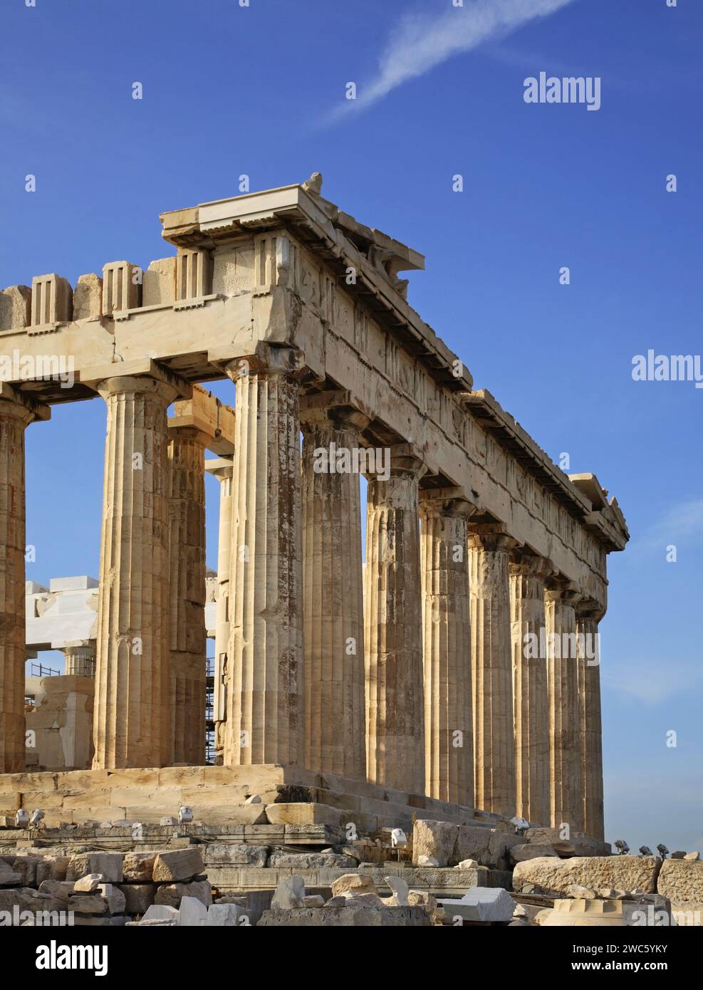 Parthenon. Acropolis of Athens. Greece Stock Photo - Alamy