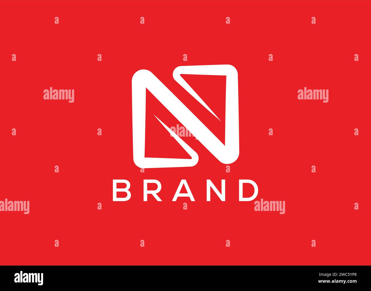 N logo simple Stock Vector Images - Alamy