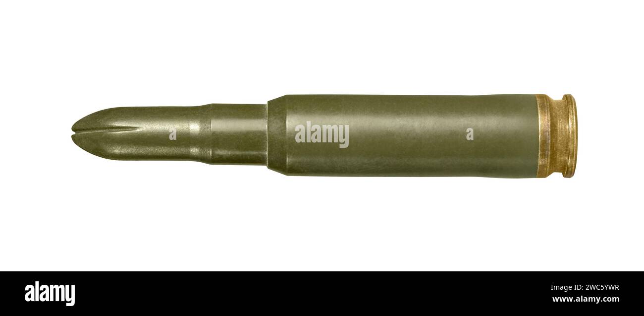 Plastic ammunition in white back Stock Photo - Alamy