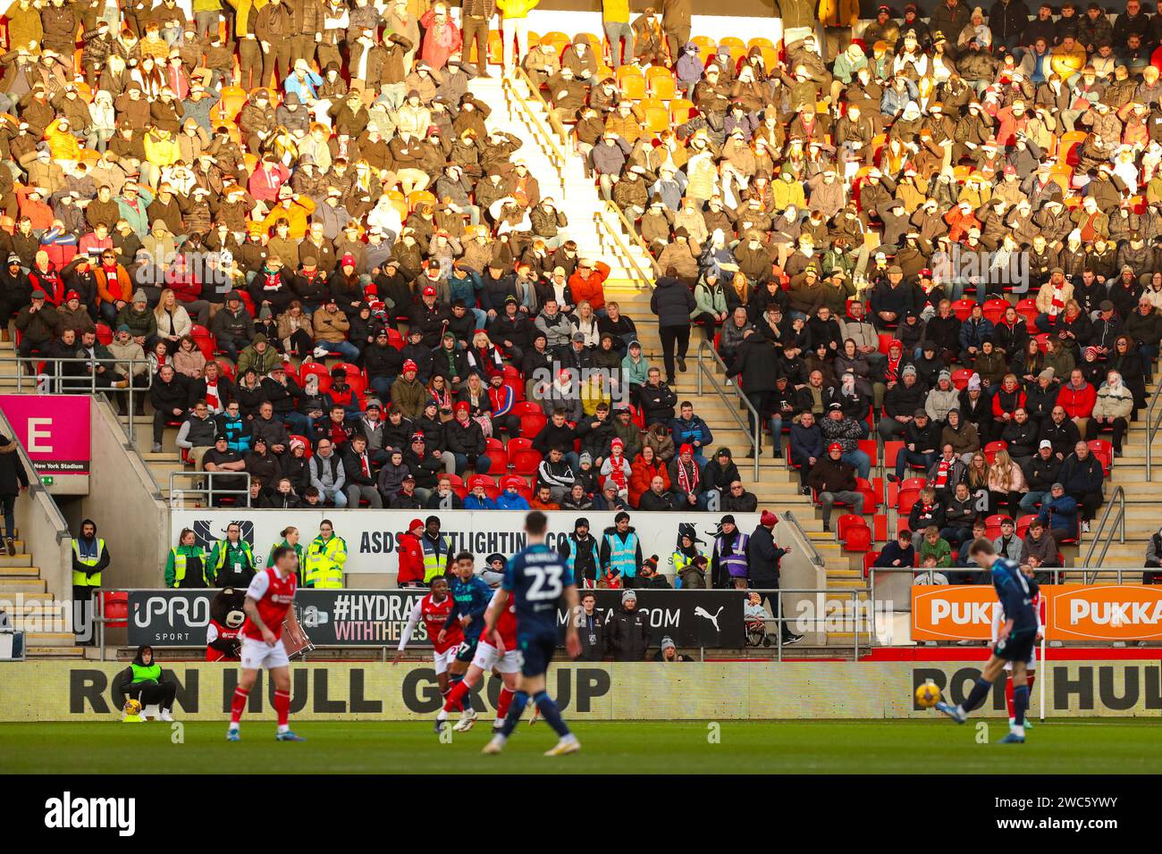 AESSEAL New York Stadium, Rotherham, England - 13th January 2024 ...