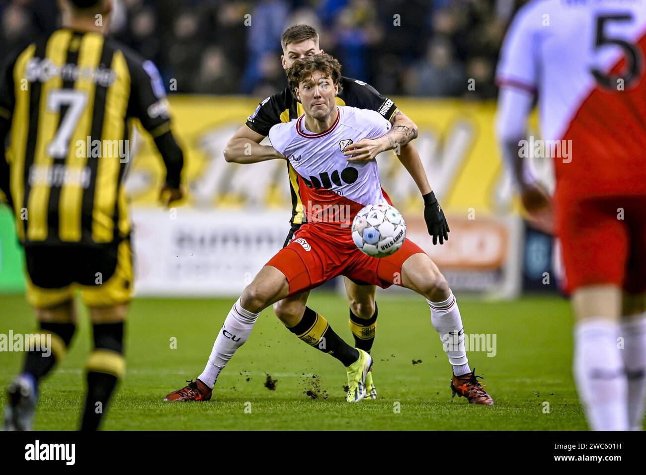 Arnhem, Nederland. 14th Jan, 2024. ARNHEM, 14-01-2024, GelreDome ...