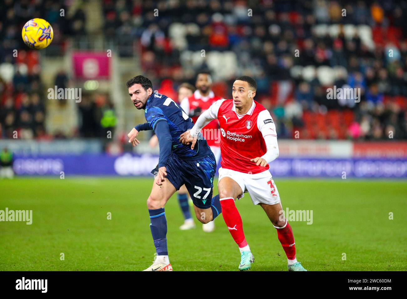 AESSEAL New York Stadium, Rotherham, England - 13th January 2024 Cohen ...