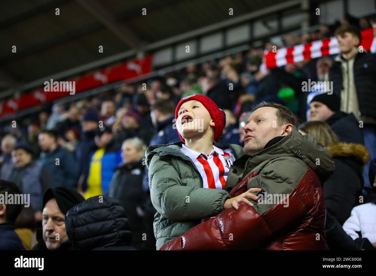 Stoke city football fan hi-res stock photography and images - Alamy