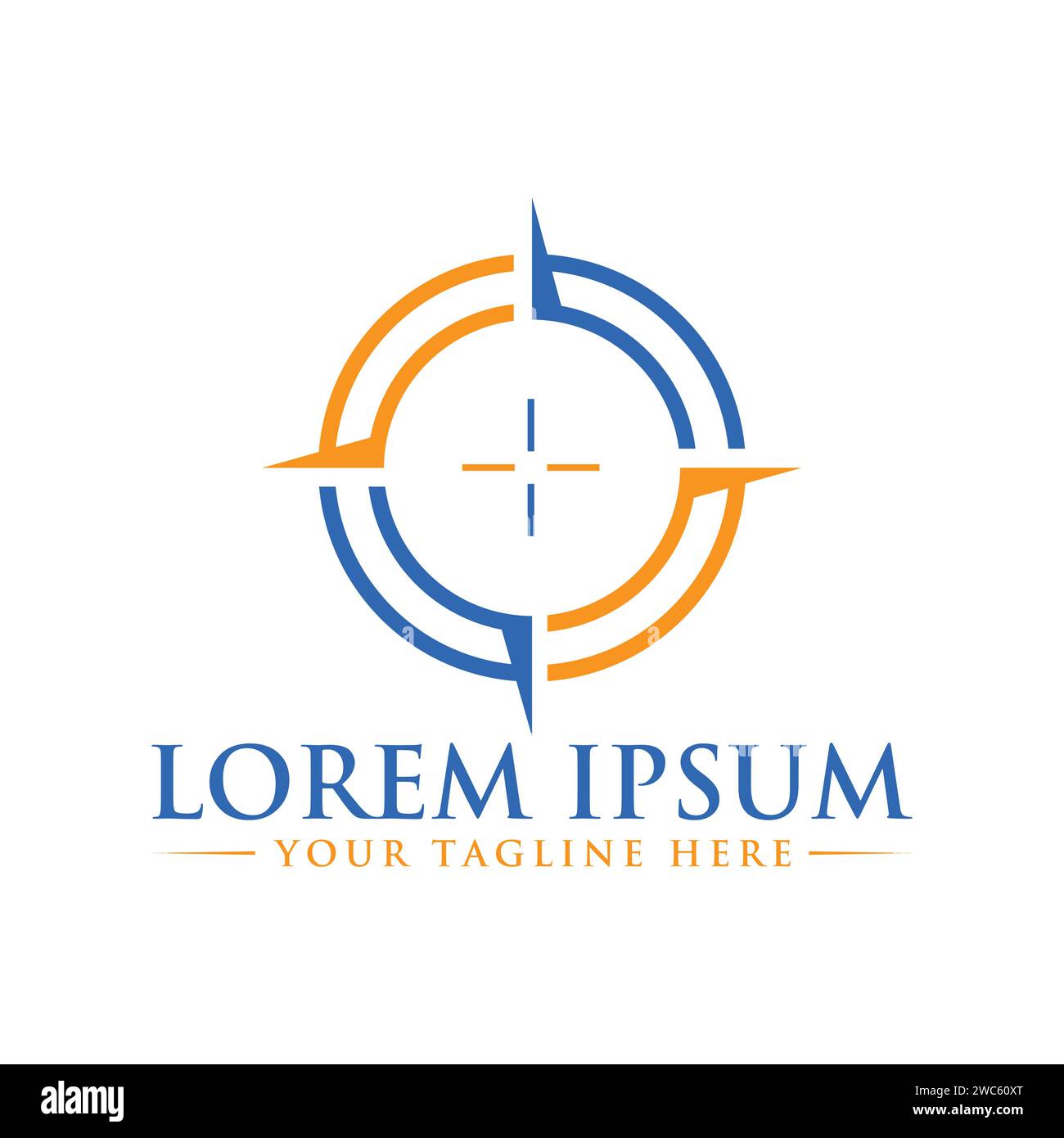 Circle Logo Design. Unique and Modern Logo Design Stock Vector Image ...