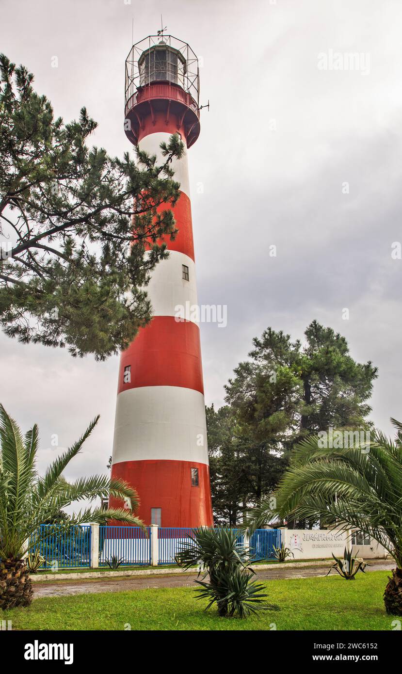 View of lighthouse in Poti. Georgia Stock Photo - Alamy
