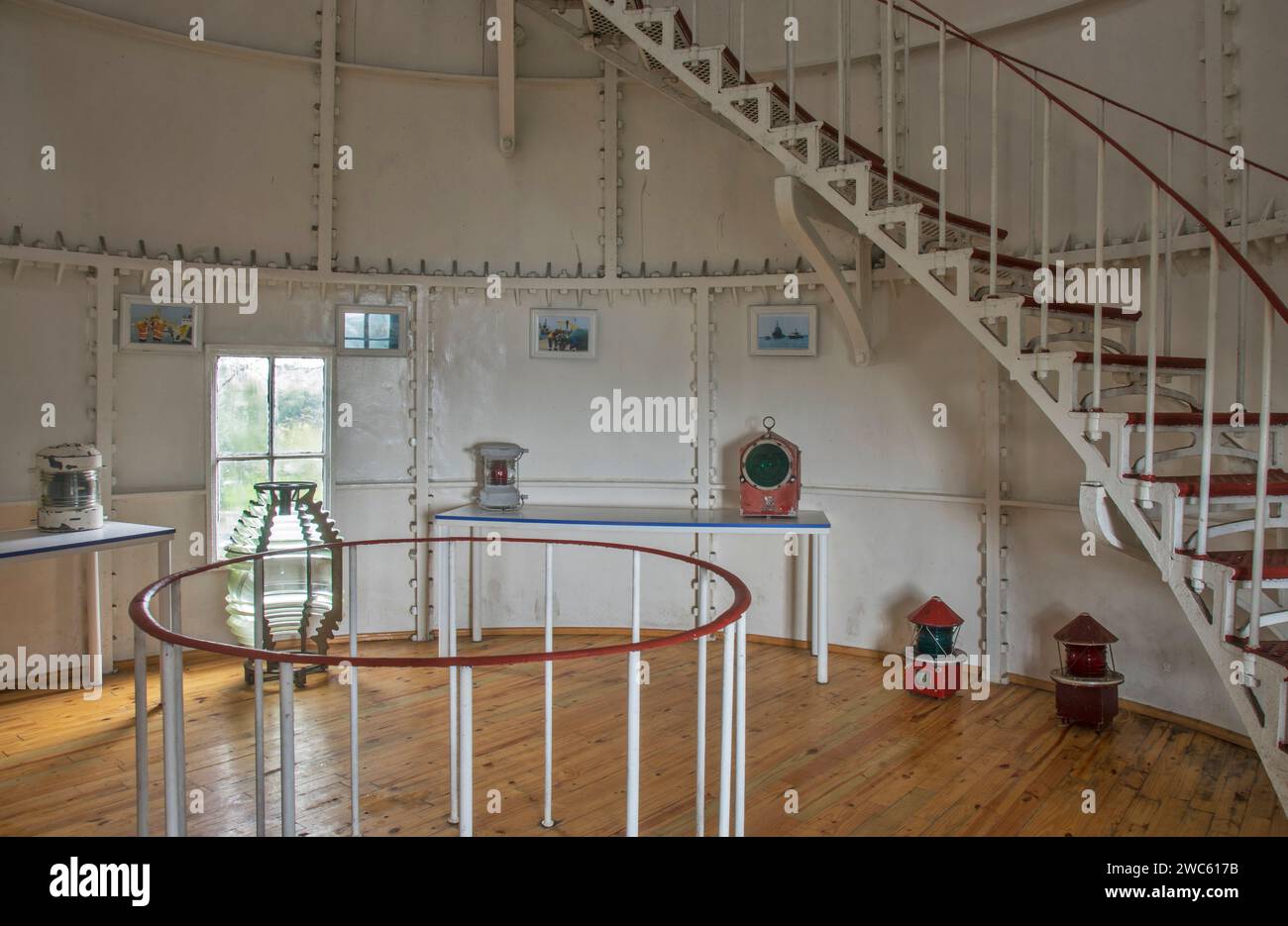 View of lighthouse in Poti. Georgia Stock Photo - Alamy