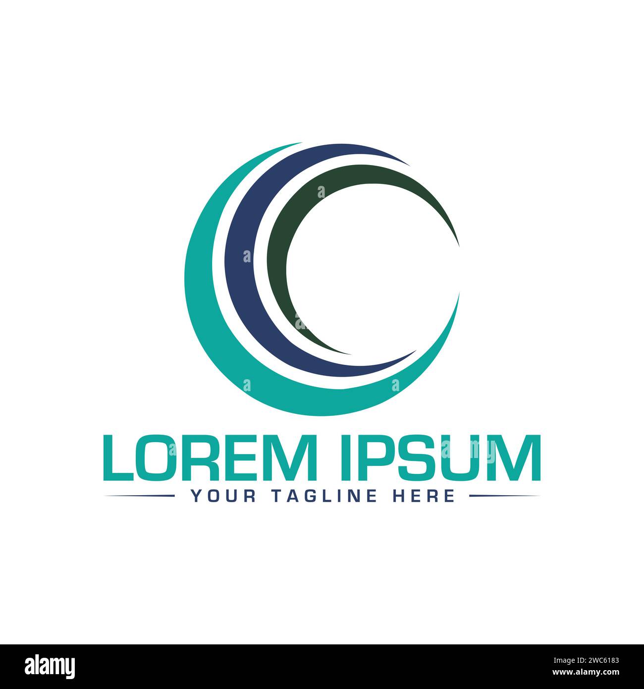Circle logo with a colorful sign hi-res stock photography and images ...
