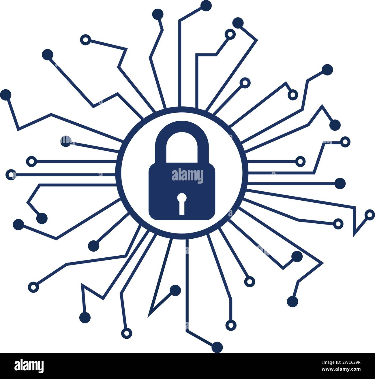 Cyber security icon design, Security sign, Artificial Intelligence ... Cyber security icon design, Security sign, Artificial Intelligence ...