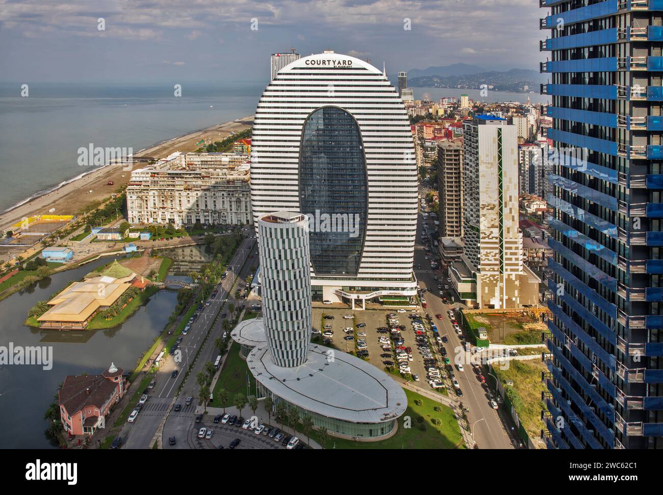 View of Batumi town. Georgia Stock Photo - Alamy