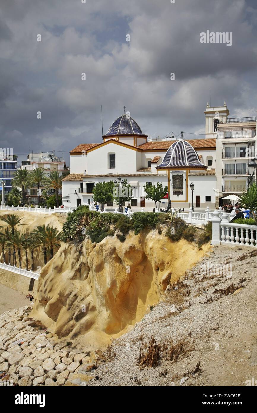 Benidorm old town church hi-res stock photography and images - Alamy