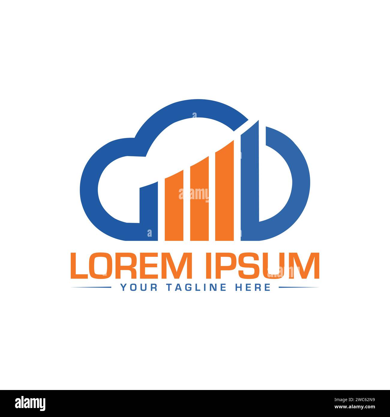 Cloud Logo Design. Unique and Creative Cloud Logo Design. Cloud Tech ...