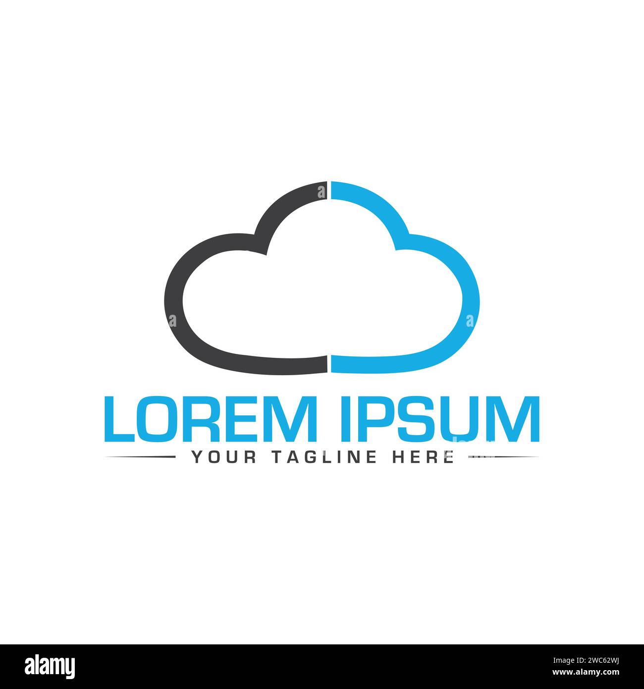 Cloud Logo Design. Unique and Creative Cloud Logo Design. Cloud Tech ...