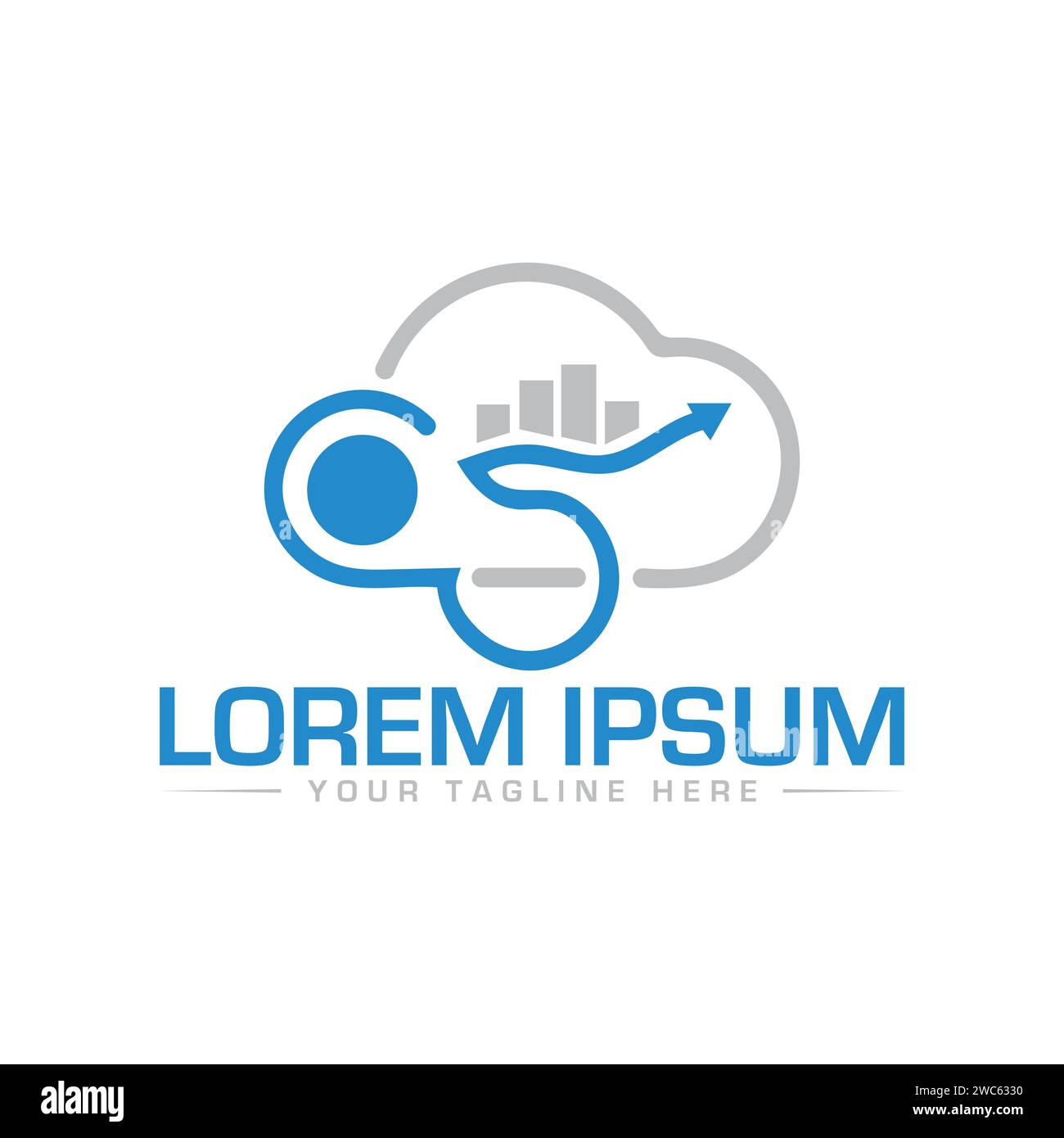 Cloud Logo Design. Unique and Creative Cloud Logo Design. Cloud Tech ...