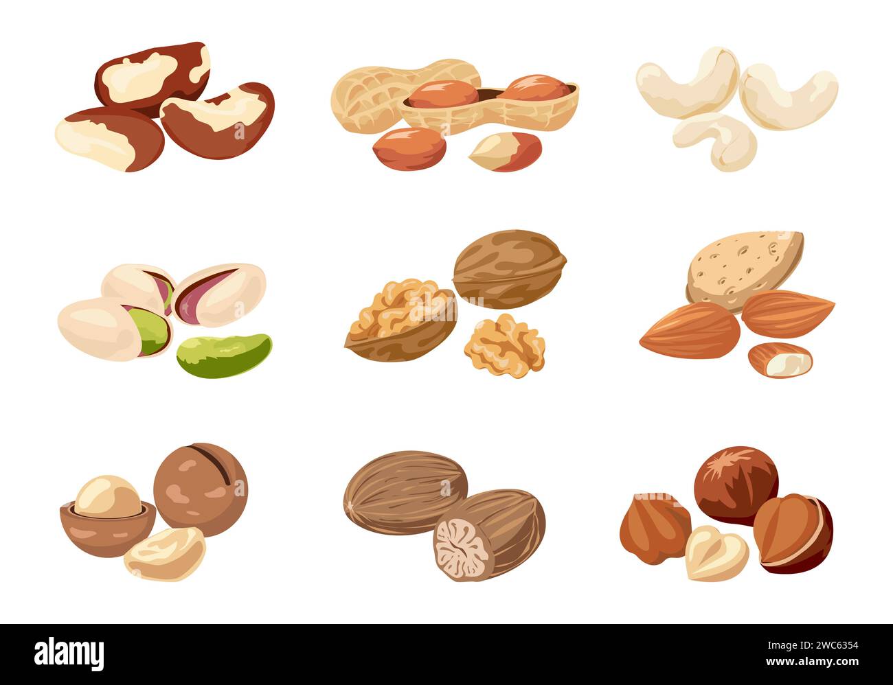 Nut cartoon hi-res stock photography and images - Alamy