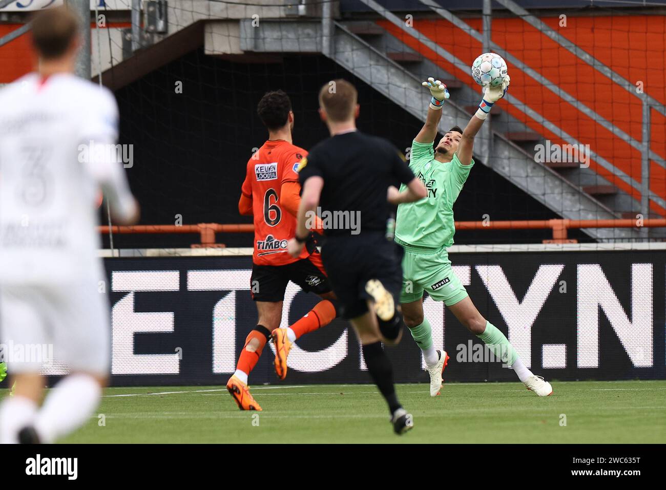 VOLENDAM , 14-01-2024 , Kras Stadion , season 2023 / 2024 , Dutch ...