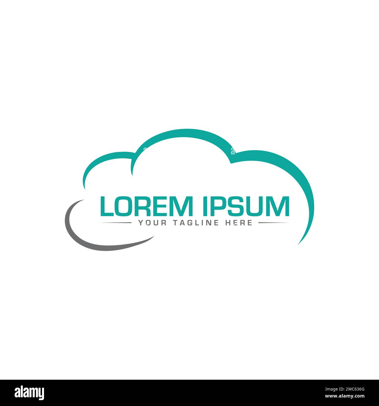 Cloud Logo Design. Unique and Creative Cloud Logo Design. Cloud Tech ...