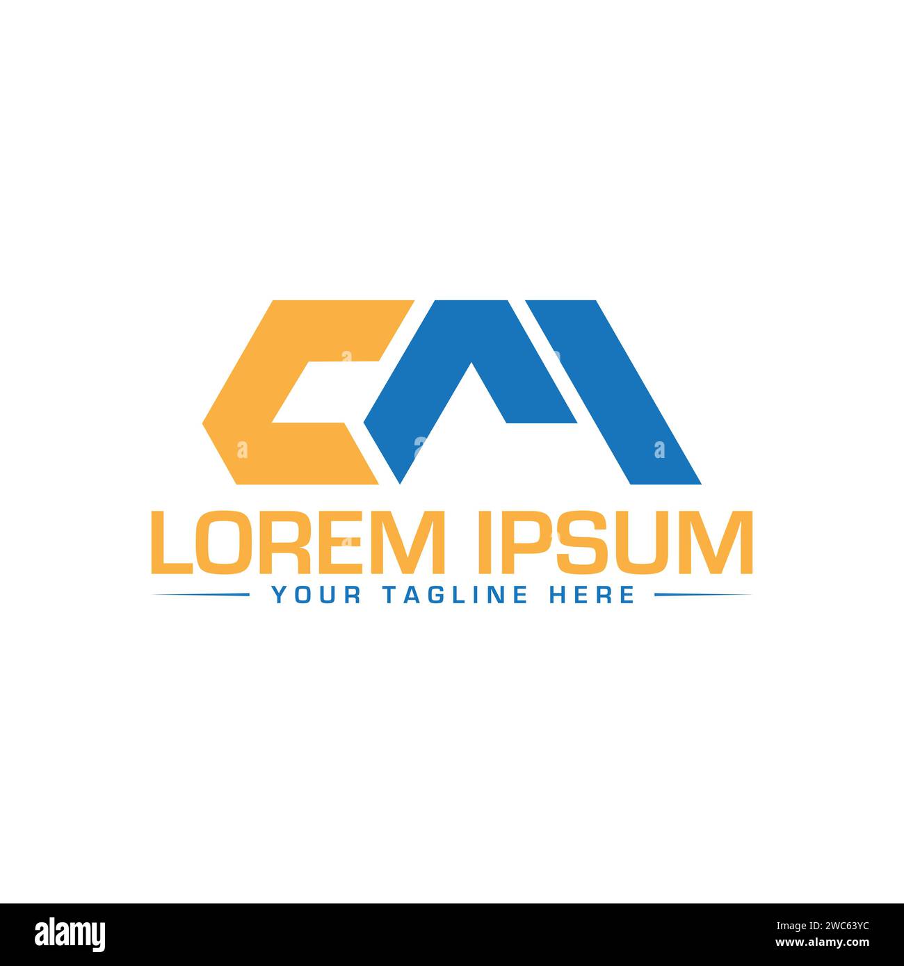 CM Letter Logo Design. Unique and Modern logo Design Stock Vector Image ...