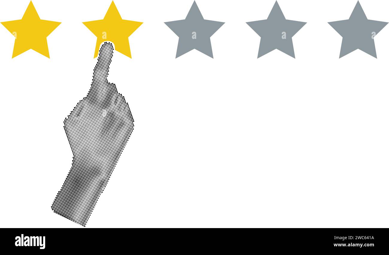 Two finger system Stock Vector Images - Alamy