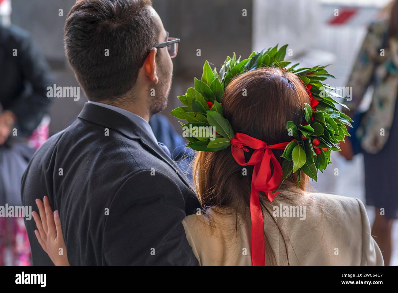 Laurel wreath hi-res stock photography and images - Alamy