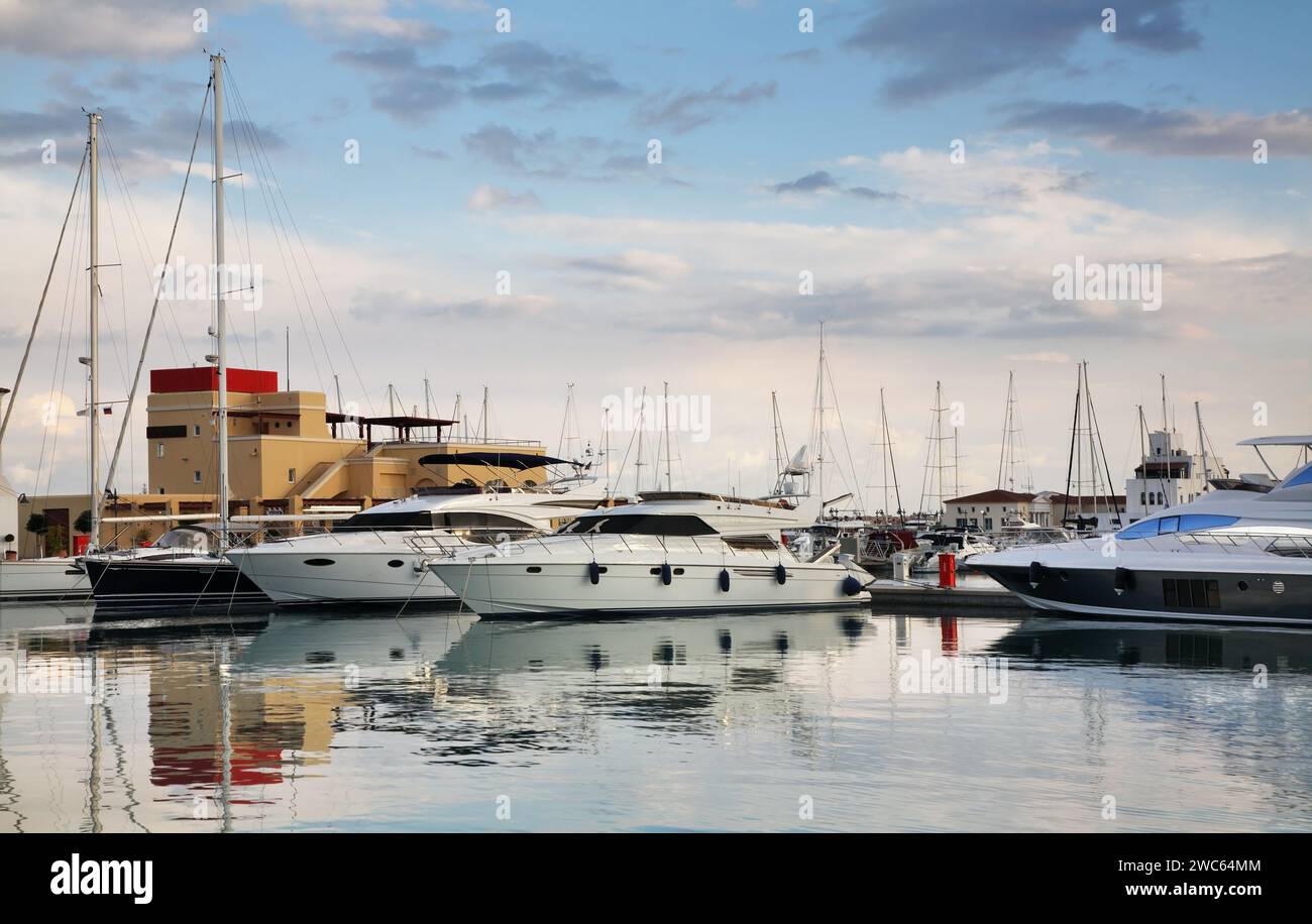 Port of limassol hi-res stock photography and images - Alamy