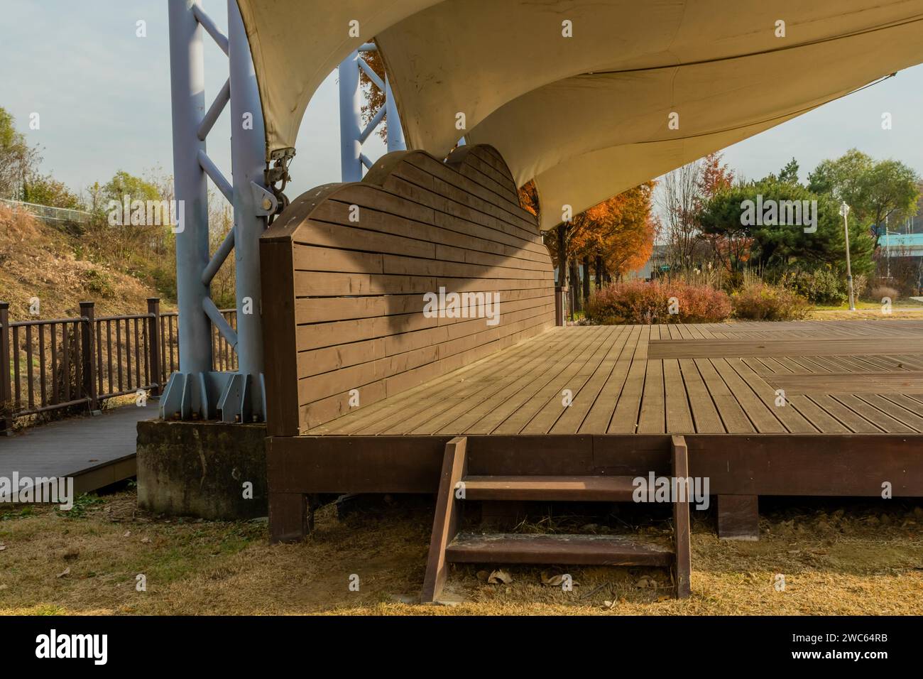 Wooden amphitheater hi-res stock photography and images - Alamy