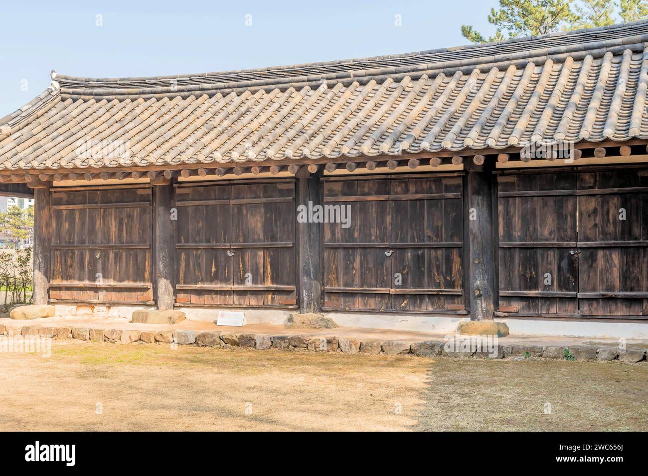 Building from Joseon dynasty located at ancient ship building location ...
