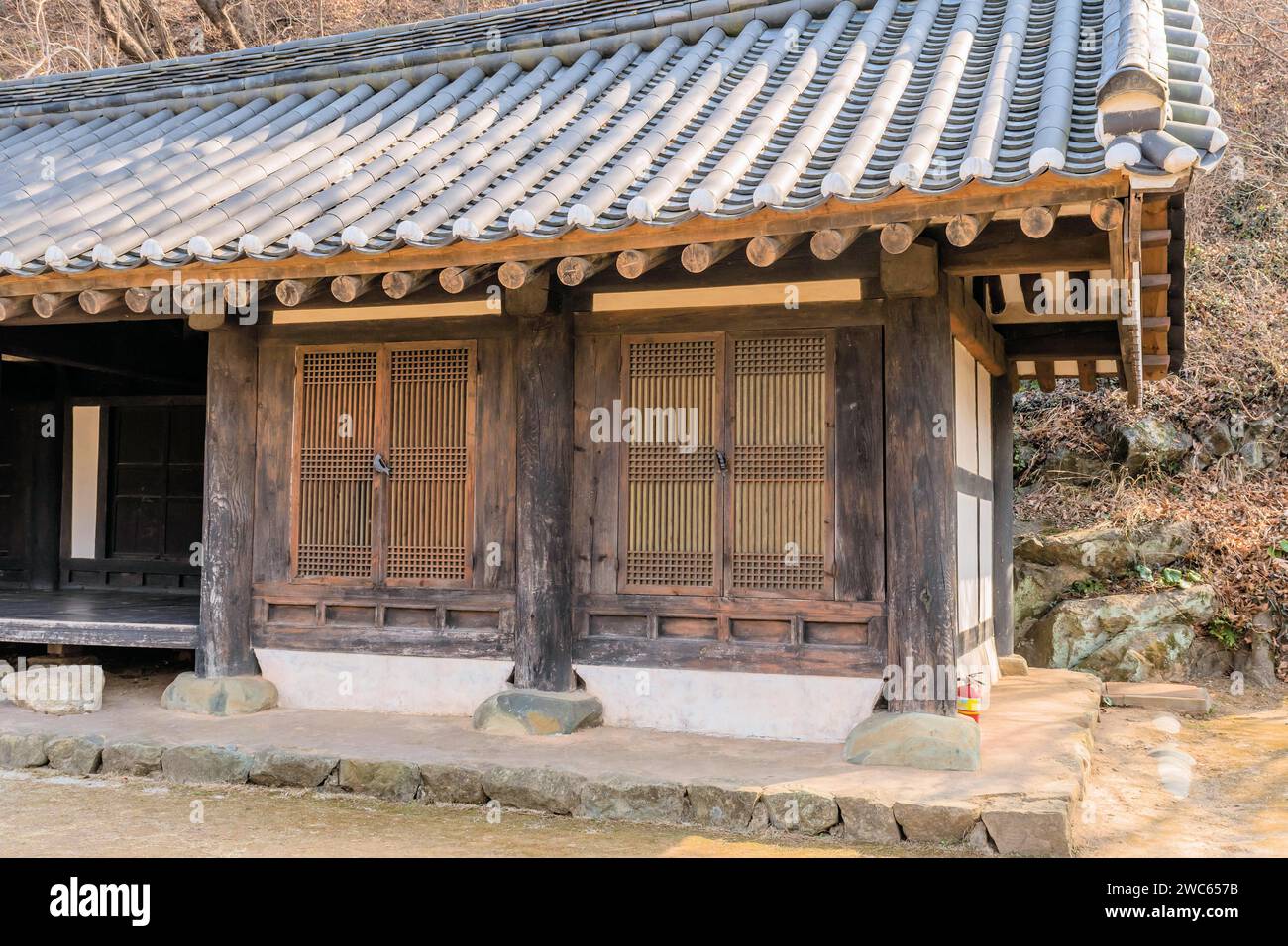 Building from Joseon dynasty located at ancient ship building location ...