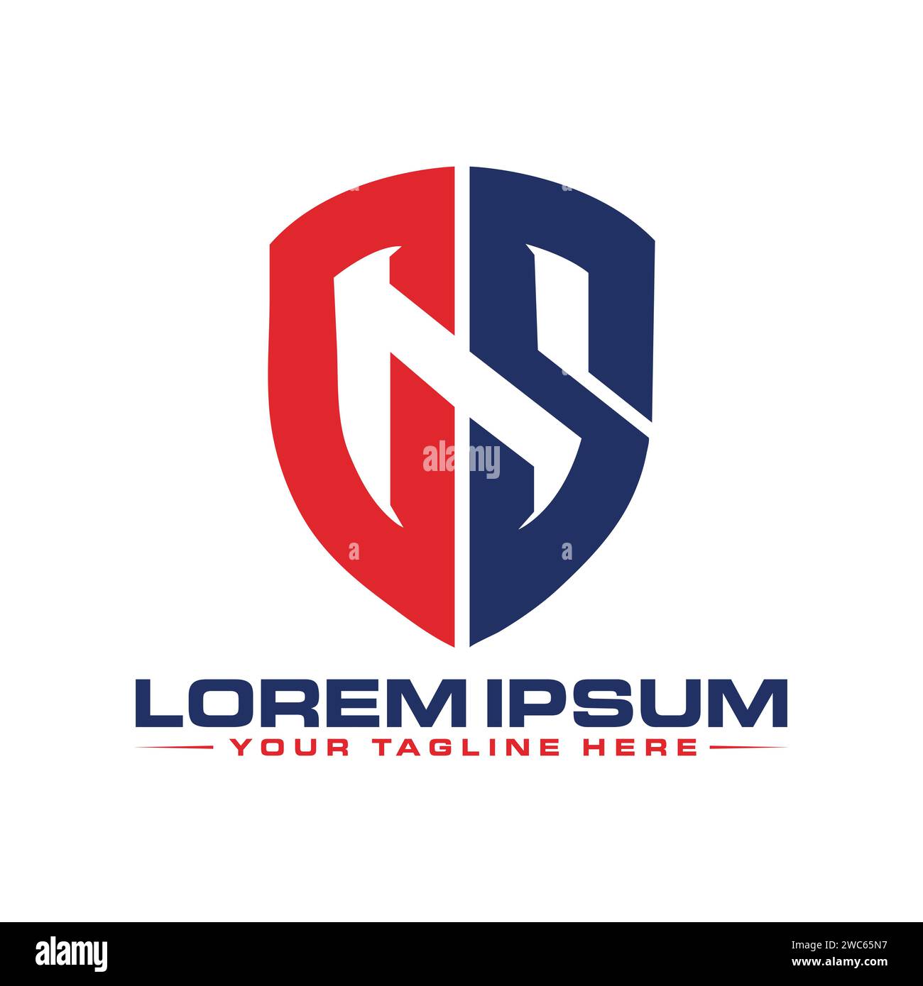 CS Letter Logo Design. Unique and Professional CS SC Logo Design Stock ...