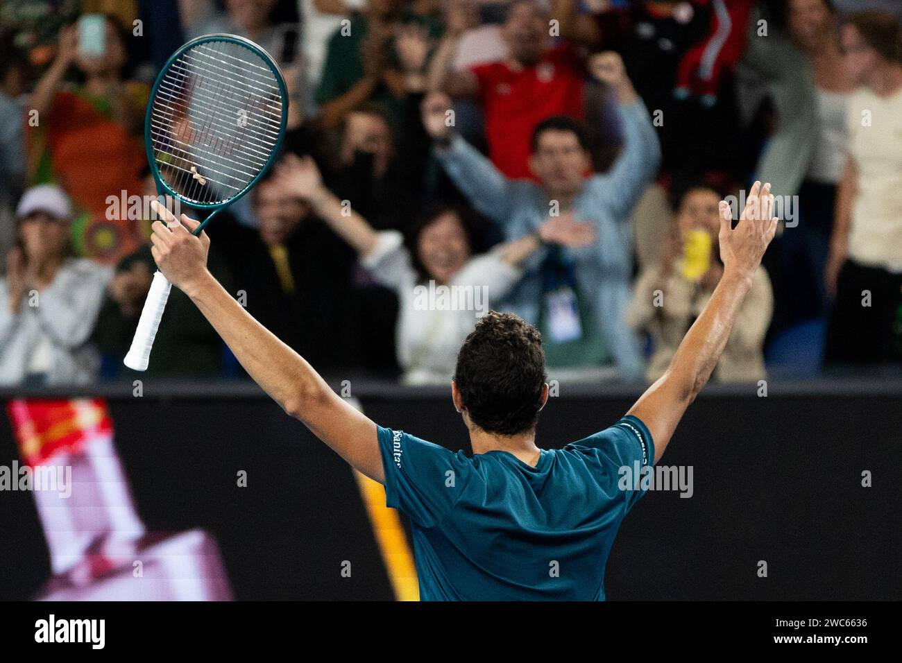 January 14, 2024, Melbourne, Victoria, Australia: MELBOURNE, AUSTRALIA ...