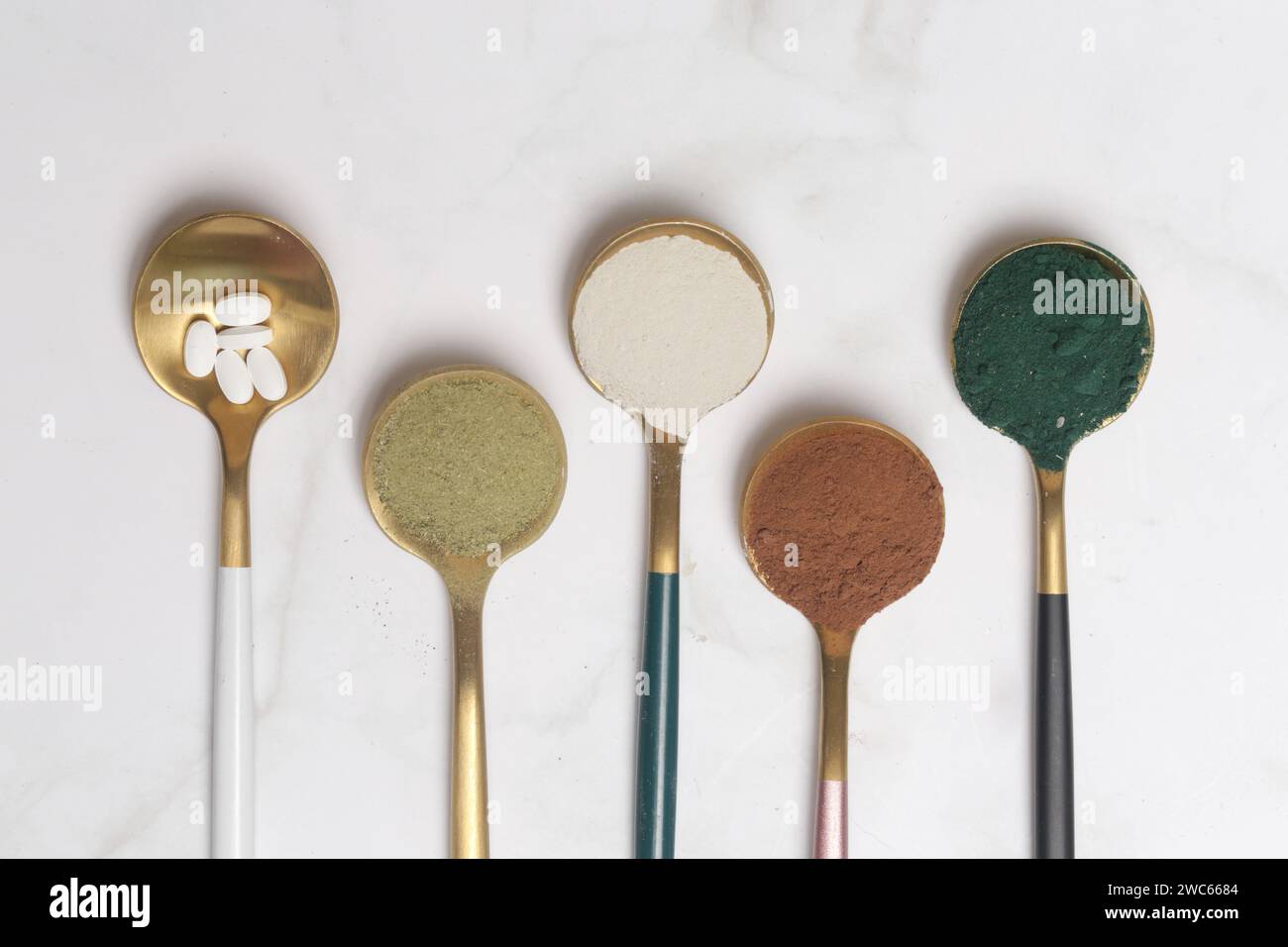 Different types dietary supplements hi-res stock photography and images ...