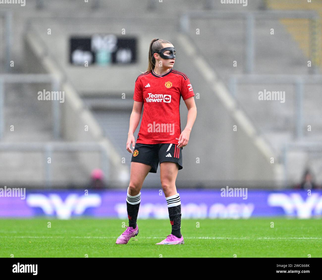 Ella Toone of Manchester United Women, during the Vitality Women's FA ...