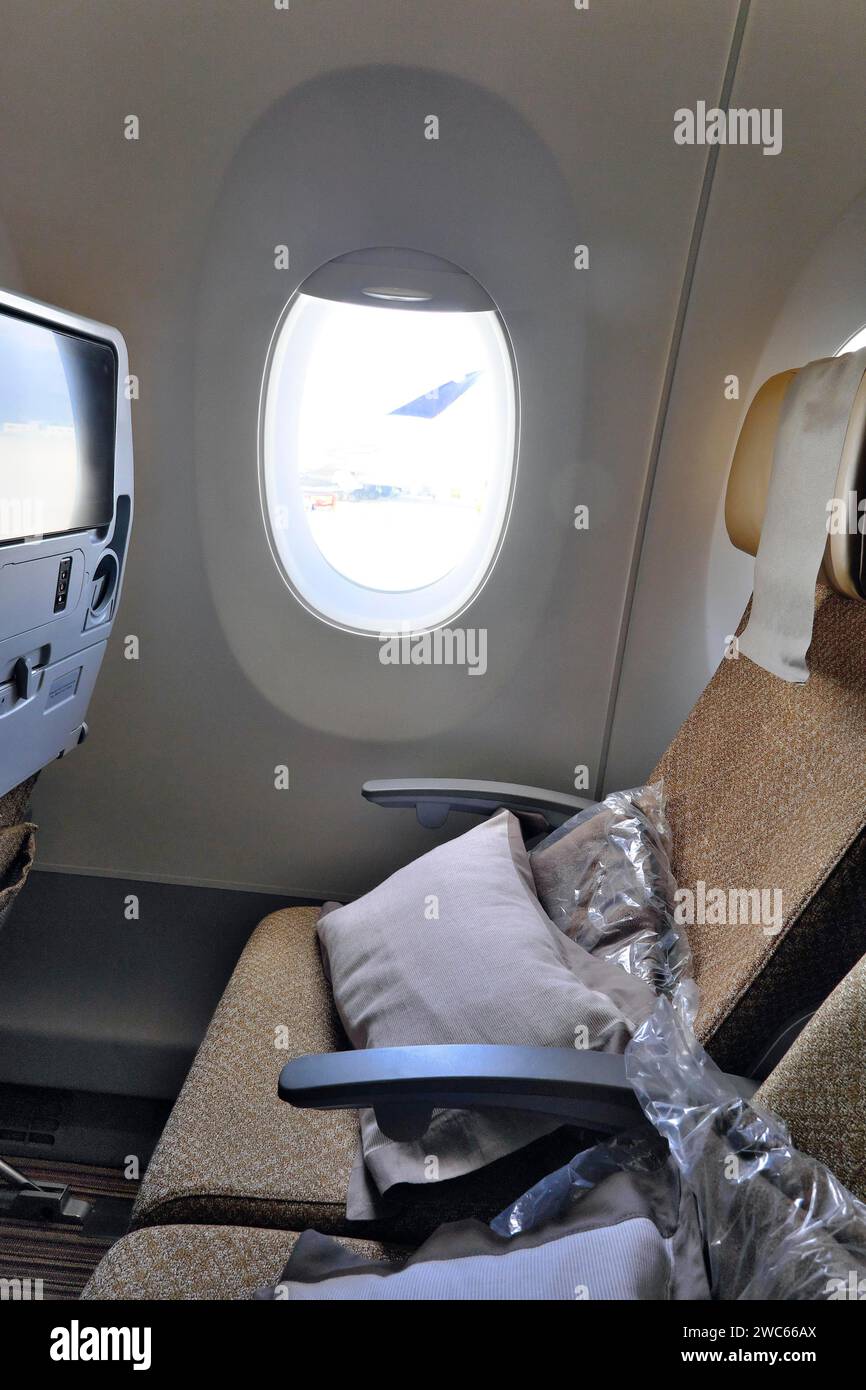 Airbus A 350 900 Singapore Airline window seat, Munich Franz Josef ...