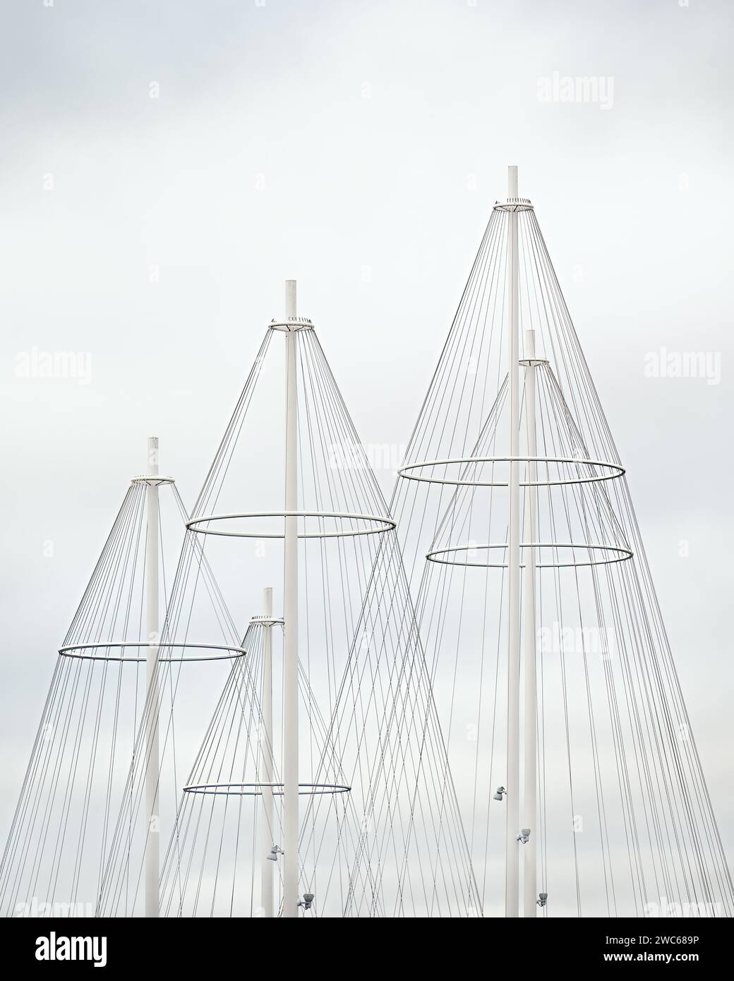 Copenhagen, Denmark - Circle Bridge by Studio Olafur Eliasson Stock ...