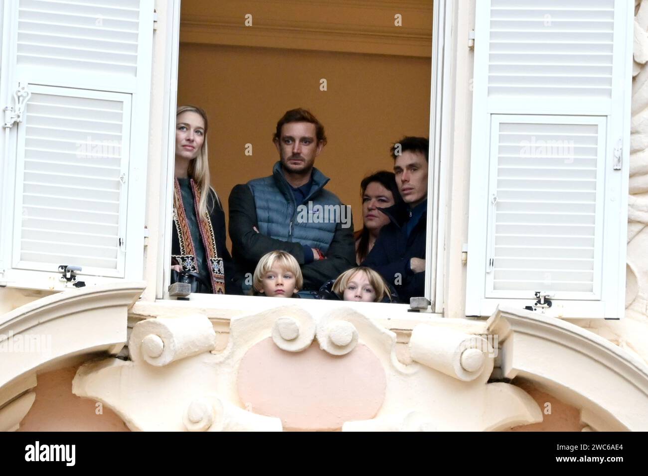 MONACO, - JANUARY 13 Beatrice Borromeo, Stefano Ercole Carlo Casiraghi ...