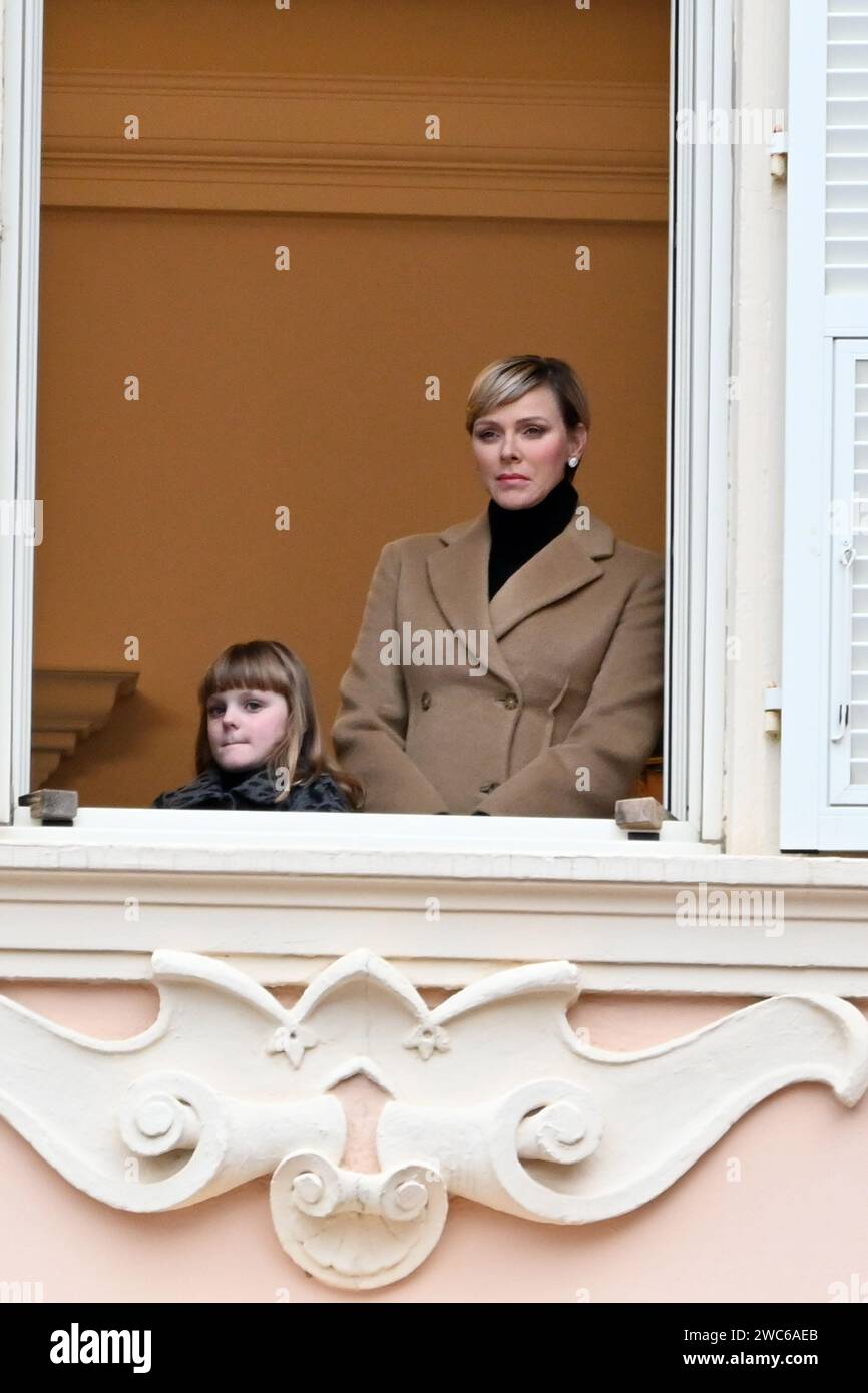 MONACO, - JANUARY 13 Albert II, Prince of Monaco, Prince Jacques of ...