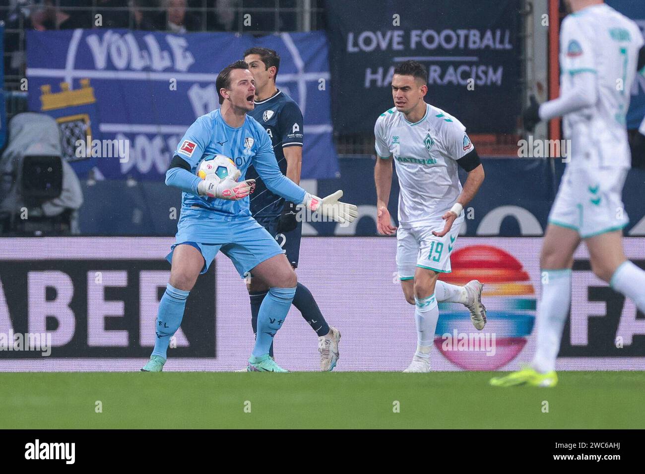 Bochum, Deutschland. 14th Jan, 2024. 14.01.2024, Fussball, Saison 2023/ ...