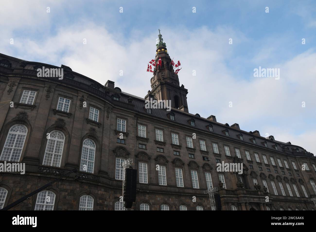 Copenhagen, Denmark /14 January 2024/. Natiopn gethr to celebrat3e ...
