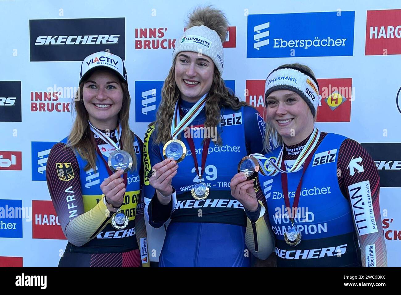 Rennrodel-Weltcup 2024 - Luge and Team Relay World Cup racing Innsbruck ...