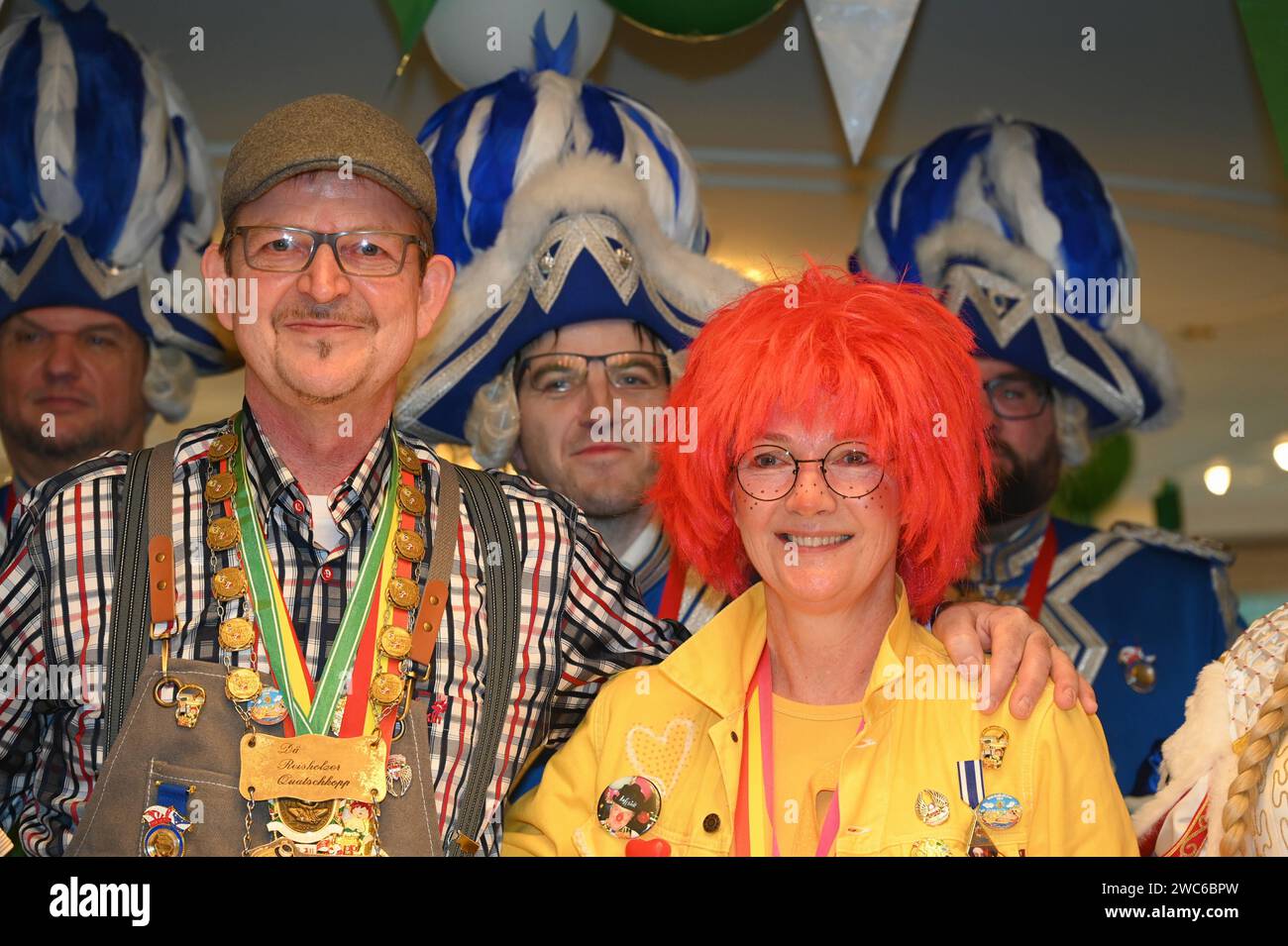 Der neue Düsseldorf Reisholzer Quatschkopp Hans-Michael Eichwald als ...