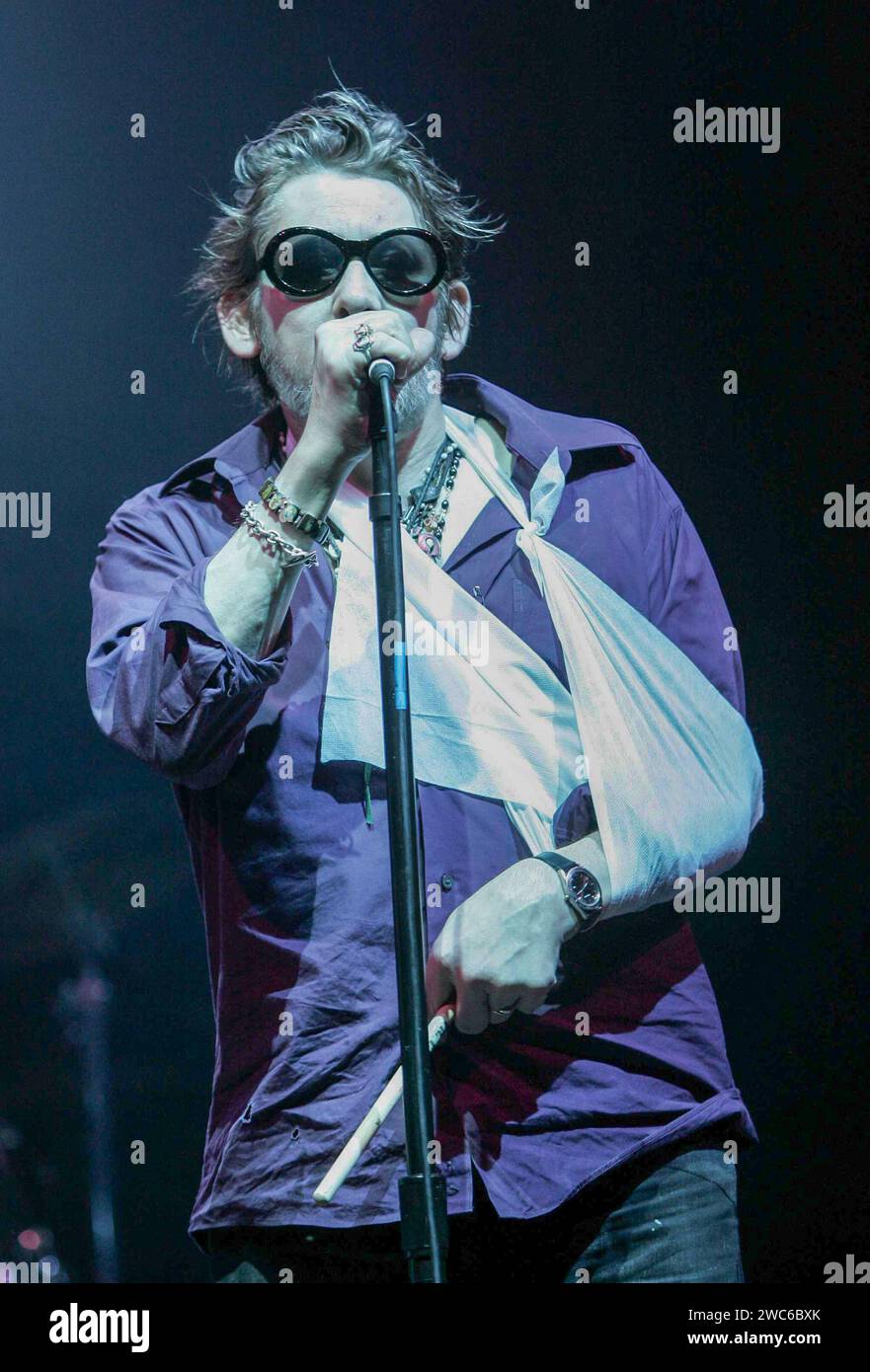 Shane MacGowan of The Pogues at V Festival 2008,Chelmsford,Essex. Shane ...