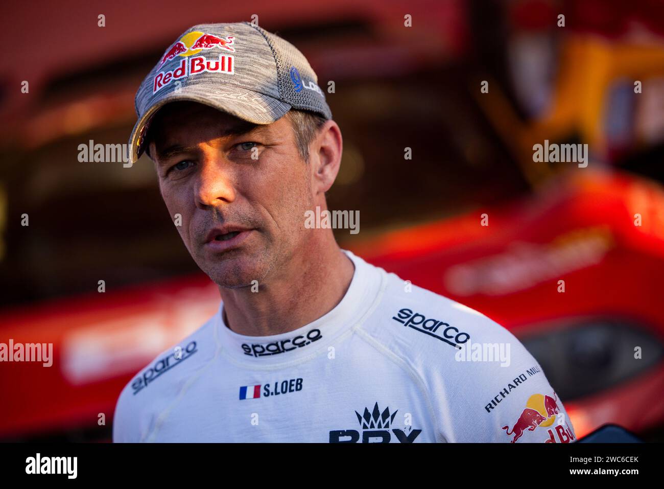Al Duwadimi, Arabie Saoudite. 14th Jan, 2024. LOEB Sébastien (fra ...