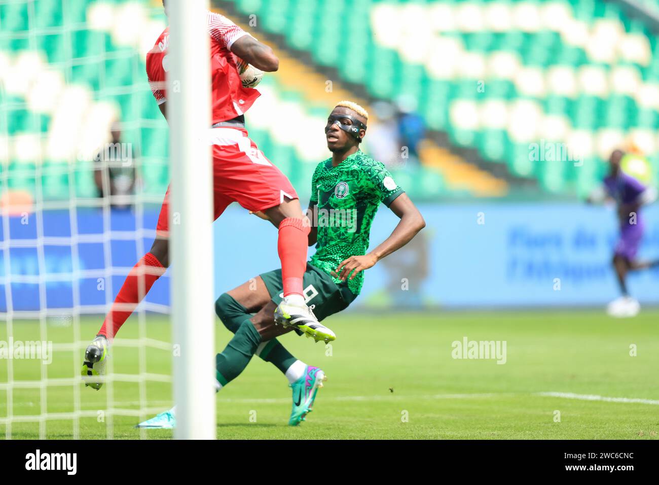 Abidjan, Nigeria. 14 Jan 2024. Victor Osimhen, Nigeria vs Equitorial ... Abidjan, Nigeria. 14 Jan 2024. Victor Osimhen, Nigeria vs Equitorial ...